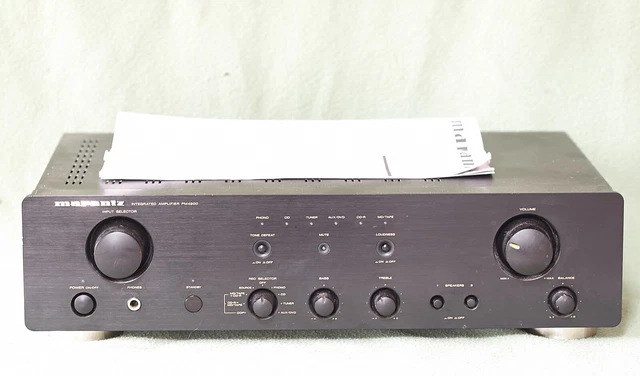 MARANTZ PM4200 STEREO Integrated Amplifier. Phono Stage.30Wpc/8 Ohms. £ ...