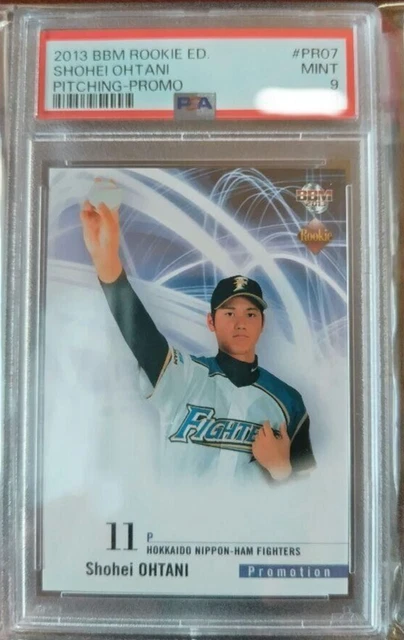 2013 SHOHEI OHTANI BBM RC Rookie Edition PSA9 COMME NEUF PROMO #PR07 EUR 1.901,20 - PicClick FR