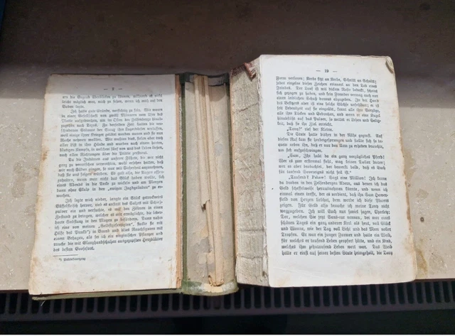 ORIGINAL 1879! WINNETOU Buch antik, 146 J. alt, Band 3 Reiseerzählung ...