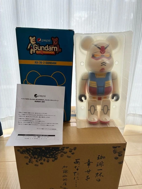 BE@RBRICK PEPSI WINNER Gundam 400% Móvil Sujeto, 250 Piezas EUR 2.055 ...