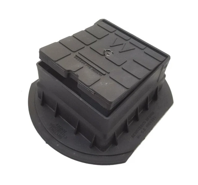 STOP TAP STOP Cock Hydrant Water Meter Cover Surround Box for With Lid ...
