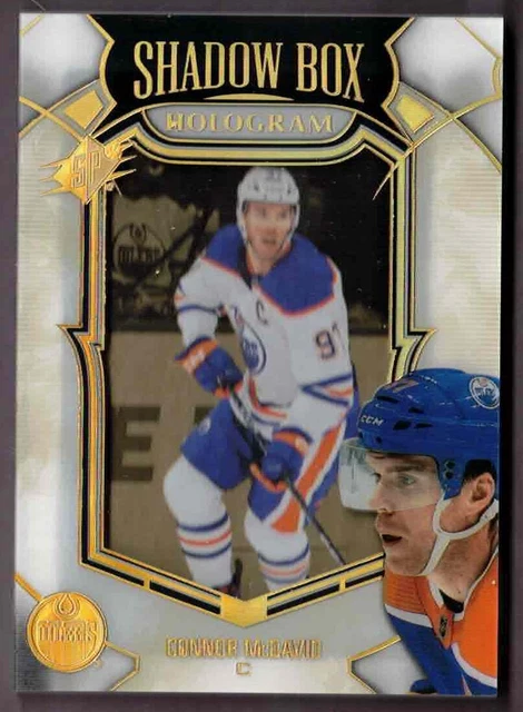 2022-23 UD SPX Connor Mcdavid Shadow Box Gold Hologram Card # Sb-1 ...
