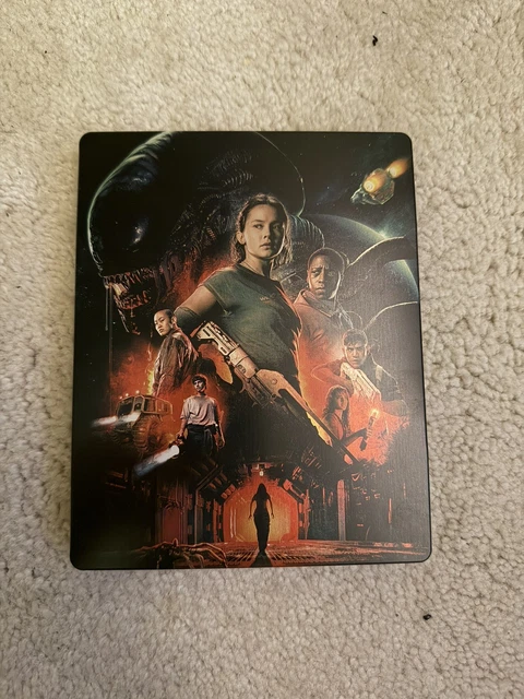 ALIEN ROMULUS STEELBOOK Limited Edition [15] (2 Disc) 4K UHD/Blu Ray £ ...