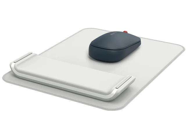 LEITZ ERGO MOUSE Pad with Adjustable Wrist Rest, Two Height Settings ...