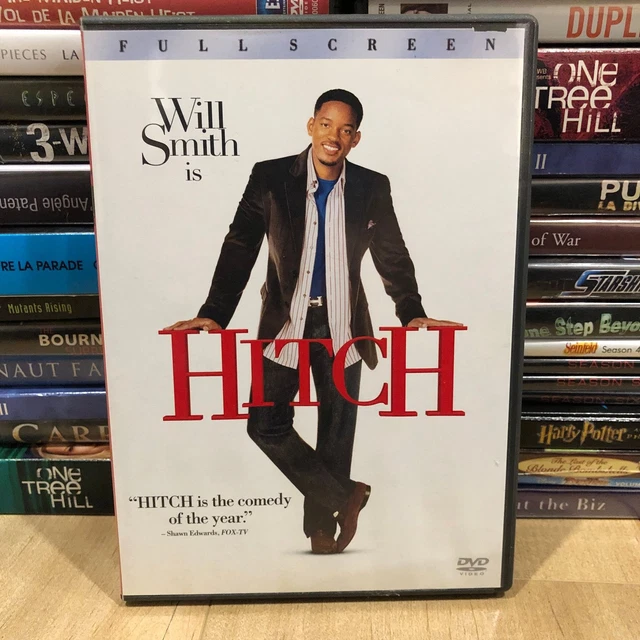 HITCH DVD FULLSCREEN Will Smith Romantic Comedy Movie 2005 Columbia ...