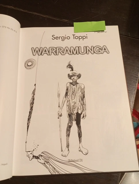 SERGIO TOPPI WARRAMUNGA + sketch - Disegno Originale Autografato EUR 90 ...