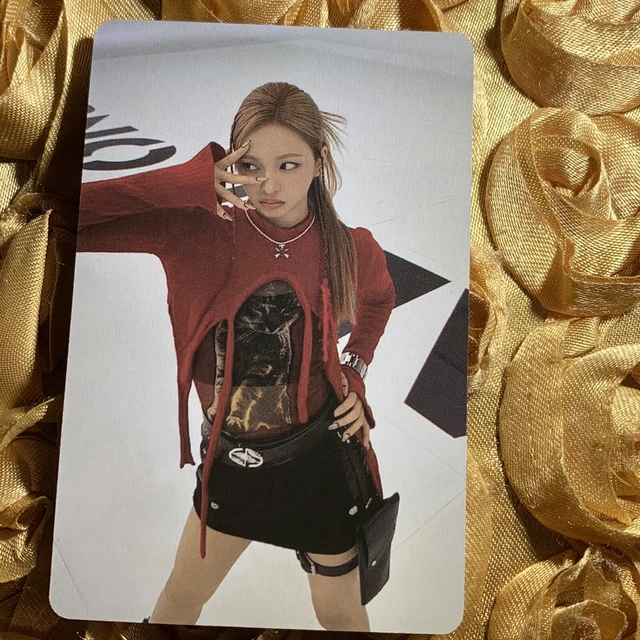 CHIQUITA BABYMONSTER RED Devil Edition Celeb K-POP Girl Photo Card Red ...