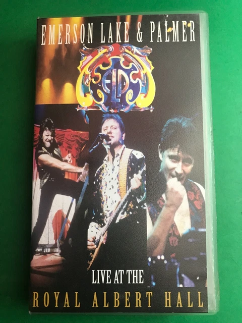 VHS EMERSON LAKE Palmer Live Royal Albert Hall Concert EUR 25,00 ...