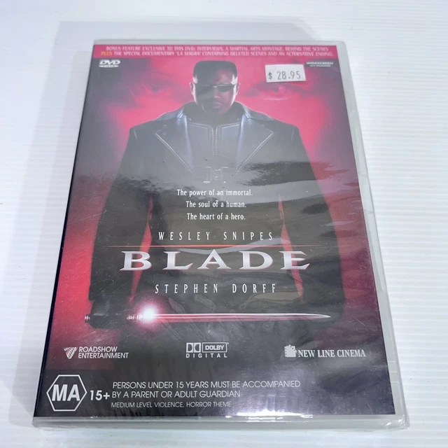 BLADE (DVD, 1998) / Brand NEW/Warrior adventure/ Wesley Snipes $12.95 ...