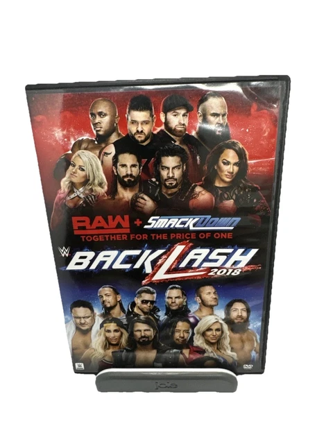 WWE BACKLASH 2018 (DVD, 2018) Roman Reigns, Alexa Bliss, Samoa Joe $9. ...