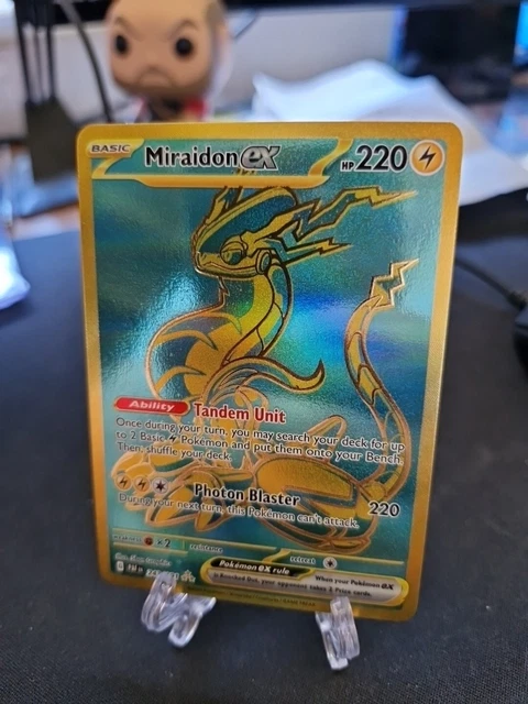 POKÉMON TCG MIRAIDON ex Scarlet & Violet: Paldean Fates 243/091 Holo ...