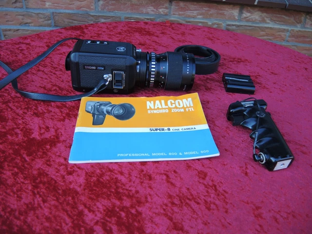 APPAREIL PHOTO NALCOM FTL Synchro Zoom Super 8, objectif Shinkor 6,5 ...