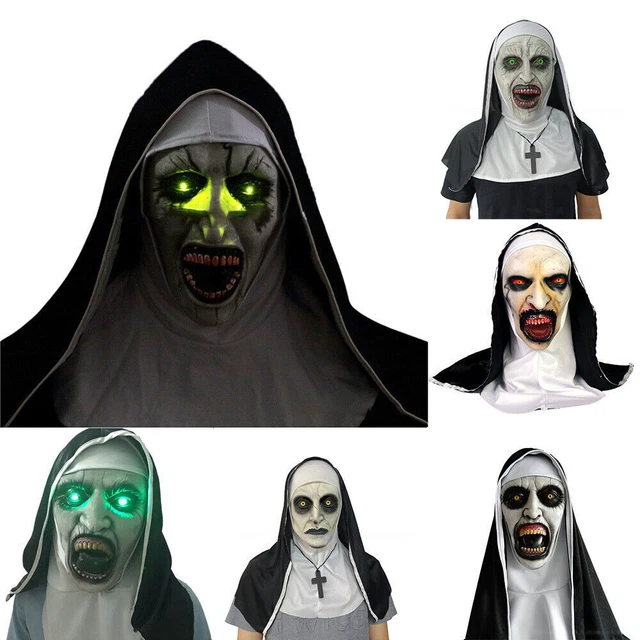 TERRIFIER MASK KILLER Art The Clown Halloween Scary Joker Latex Full ...