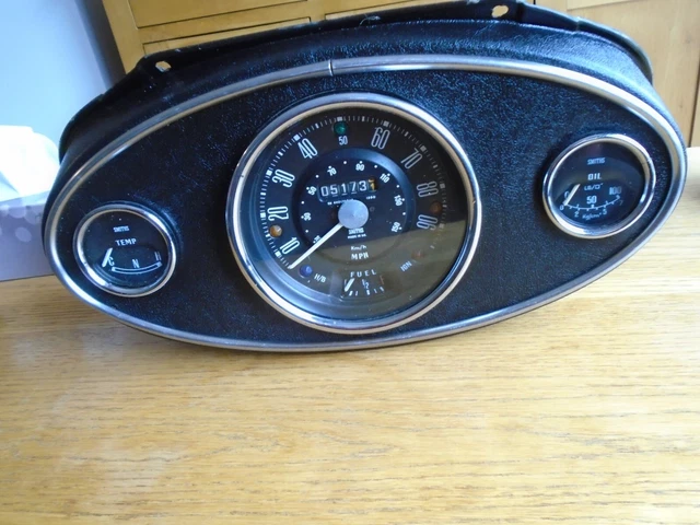 CLASSIC MINI CENTRE Binnacle Mk1/2 Bmc Smiths Speedo Rare Cooper Very ...