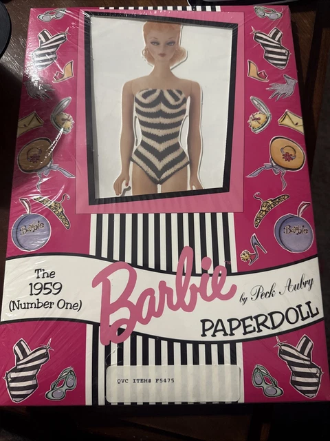 BARBIE THE 1959 (Number One) Paper Doll Blonde by Peck Aubrey NEW ...