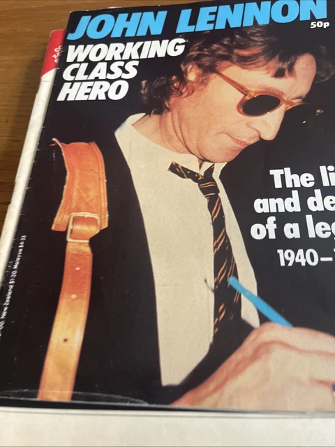 RARE JOHN LENNON Working Class Hero 1980 Magazine £5.45 - PicClick UK