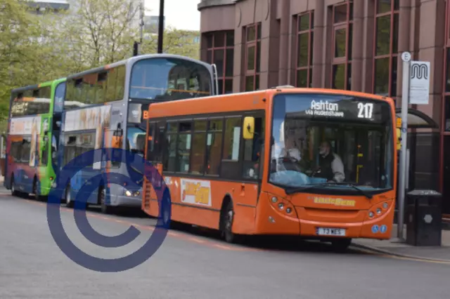 BUS PHOTO PRINT 4x6 LITTLE GEM 1970 T3WES ADL ENVIRO 200 217 MANCHESTER ...