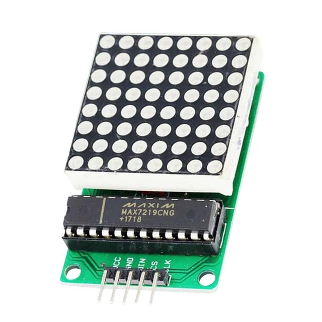 Max7219 8x8 Dot Matrix Module Mcu Led Display Control Module 5v With Interface 1669 Picclick Au 