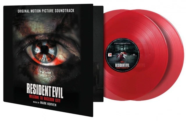 RESIDENT EVIL WELCOME To Racoon City LP x 2 DOUBLE RED VINYL +Poster ...