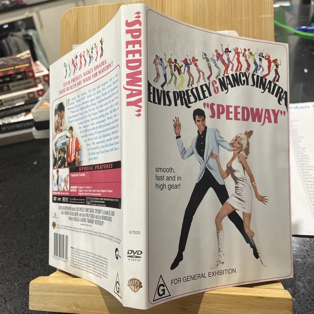 SPEEDWAY DVD REGION 4 (1968 movie) Elvis Presley/Nancy Sinatra EUR 17 ...