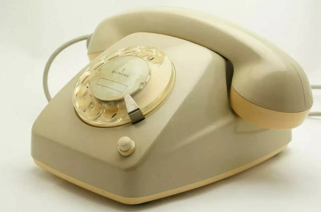 RARE VINTAGE 50S SIEMENS Dial Rotary Telephone FG SK 54 Made In Austria ...