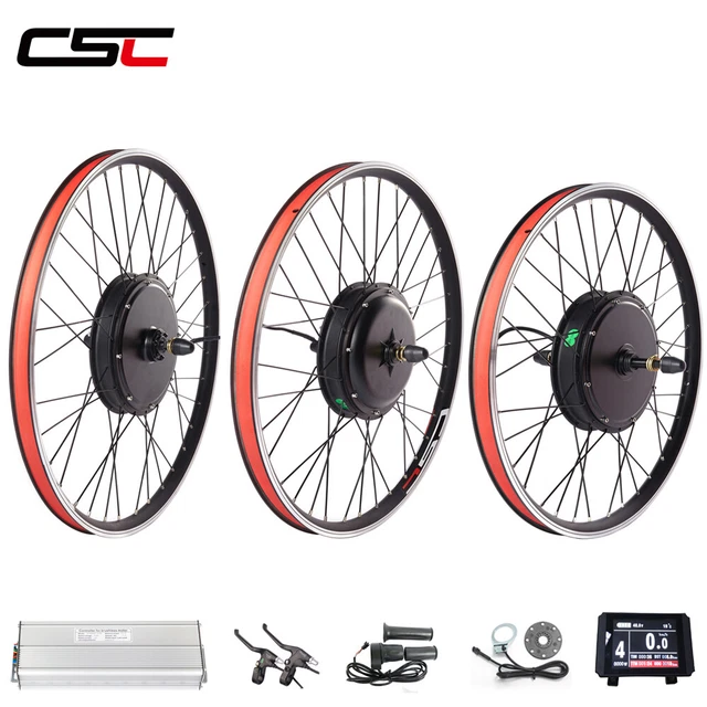 1000W ELECTRIC BIKE conversion Kit Hub Motor Drive Easy to install ...
