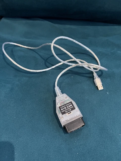 BMW OBD2 K + D CAN USB Diagnostic Interface Diagnostic Cable Tool £10. ...