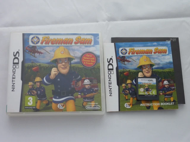 FIREMAN SAM NINTENDO DS Game Kids Cartoon British Family TV 3DS Boys ...