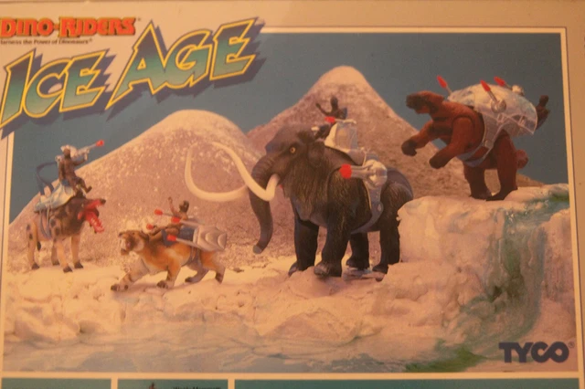 DINO RIDERS ICE Age Säbelzahntiger - Sitzkanone / Sabre Tooth Tiger ...