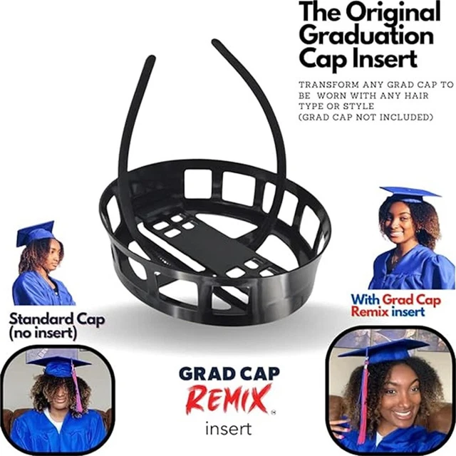 GRADUATION CAP INSERT Grad Cap Stabilizer Graduation Hat Non-Slip ...