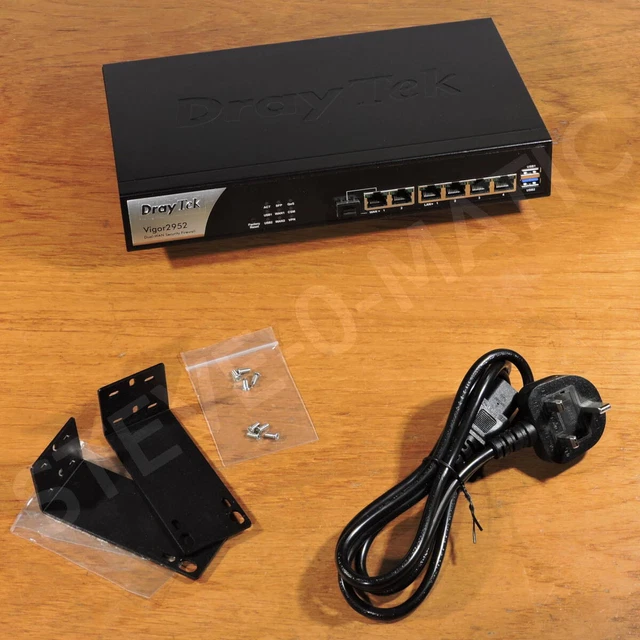 DRAYTEK VIGOR 2952 Dual-WAN High Performance Router Firewall & Load ...
