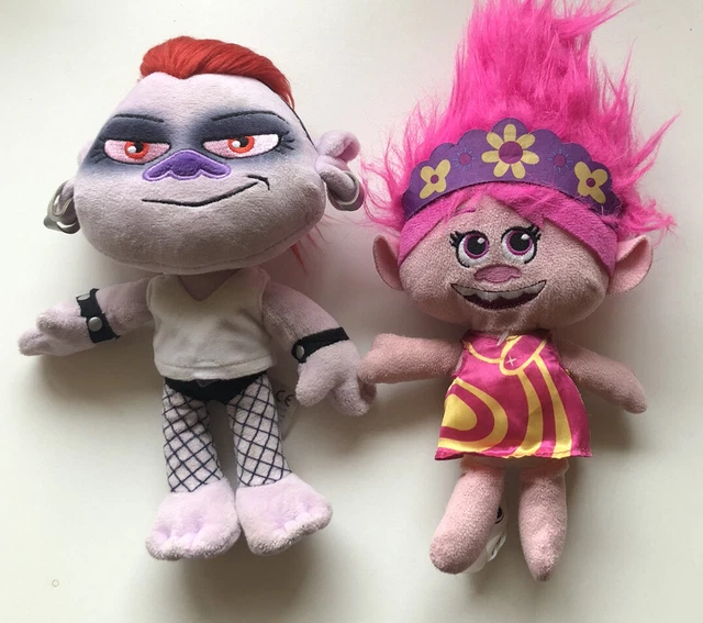 TROLLS SOFT PLUSH Toy World Tour Official Barb Poppy 25cm £4.99 ...