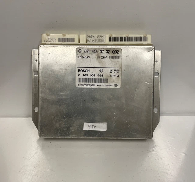 MERCEDES C/E-CLASS ESP+BAS CONTROL MODULE (W210/W203) 0315450732 / ...