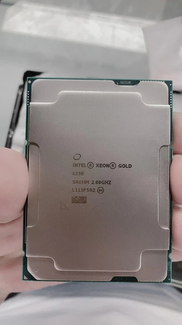 INTEL XEON GOLD 6330 28 core 2.00GHZ 42MB 205W Server CPU DDR4-2933 ...