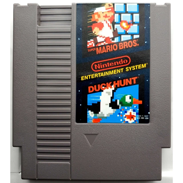 SUPER MARIO BROS and Duck Hunt - Nintendo NES vierge 180 jours garantie ...