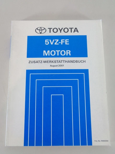 MANUEL D'ATELIER TOYOTA 5VZ-FE 3,4l Moteur pour Land Cruiser Prado J90 ...