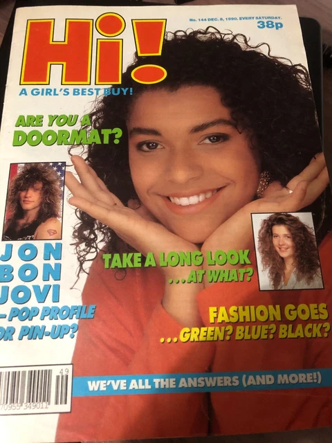 HI! FOR GIRLS MAGAZINE #144 Michael Hutchence Kim Appleby Terry ...