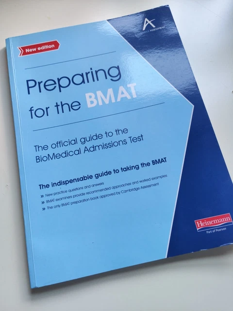 PREPARING FOR THE BMAT: The official guide used £1.50 - PicClick UK