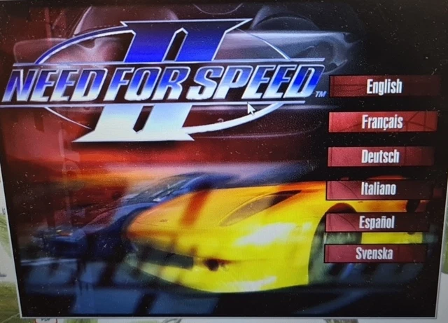 JEU NEED FOR Speed II 2 PC Windows 95 complet Big Box carton 1997 EA CD ...