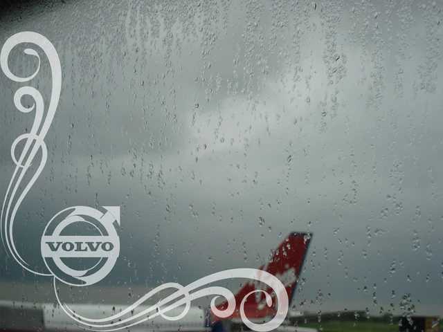 VOLVO TRUCK LOGO vinyl decals x 2. volvo truck stickers ANY COLOUR £7. ...