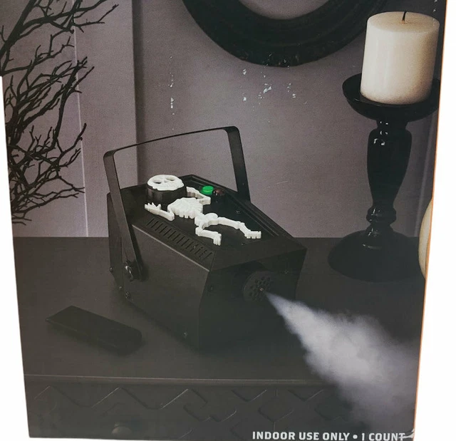 FOG MACHINE INDOOR Halloween Skeleton Party Prop 400W Smoke Hyde and ...