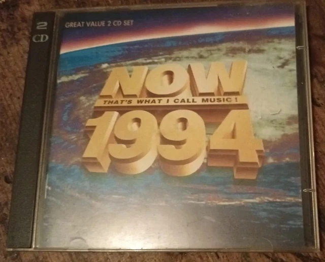 NOW THAT'S WHAT I Call Music 1994 (2CD 1994) £0.99 - PicClick UK