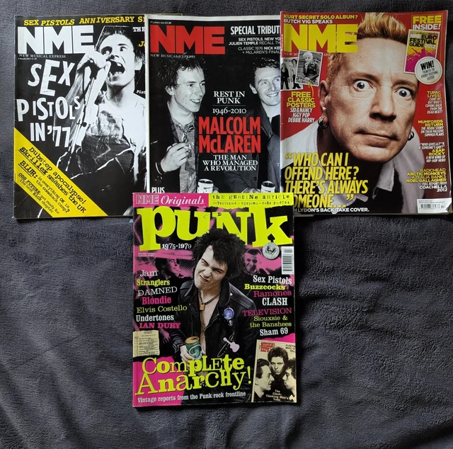 Nme Sex Pistols Punk Related Magazine Bundle £10 79 Picclick Uk