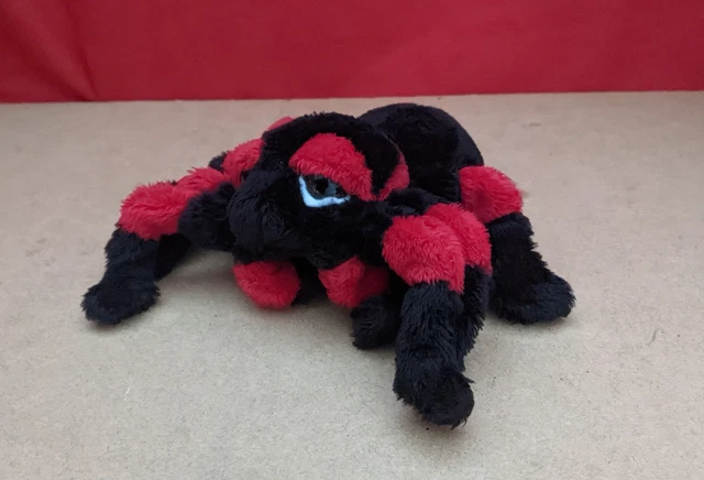 SUKI 'NICO' - Red & Black Tarantula / Spider - Soft Toy / Plush £1.99 ...