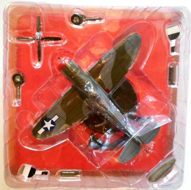 DIE CAST WWII Aircraft Collection 1/72 Republic P-47D Thunderbolt USA ...