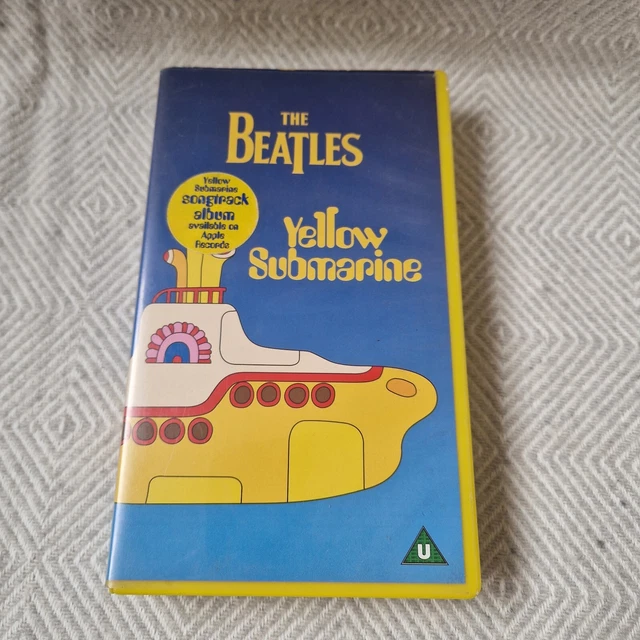 THE BEATLES YELLOW Submarine (1999 VHS Video of 1968 animated musical ...