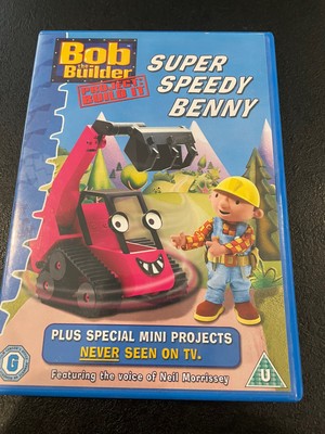 BOB THE BUILDER Super Speedy Benny DVD Pre-School Children Kids TV ...