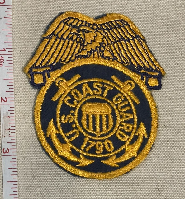 VINTAGE USCG US Coast Guard Patch 1980’s £12.72 - PicClick UK
