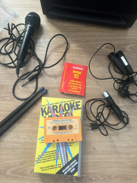 GOODMANS BOOGIE BOX PROIII Karaoke Machine Goodmans Drum Machine ...