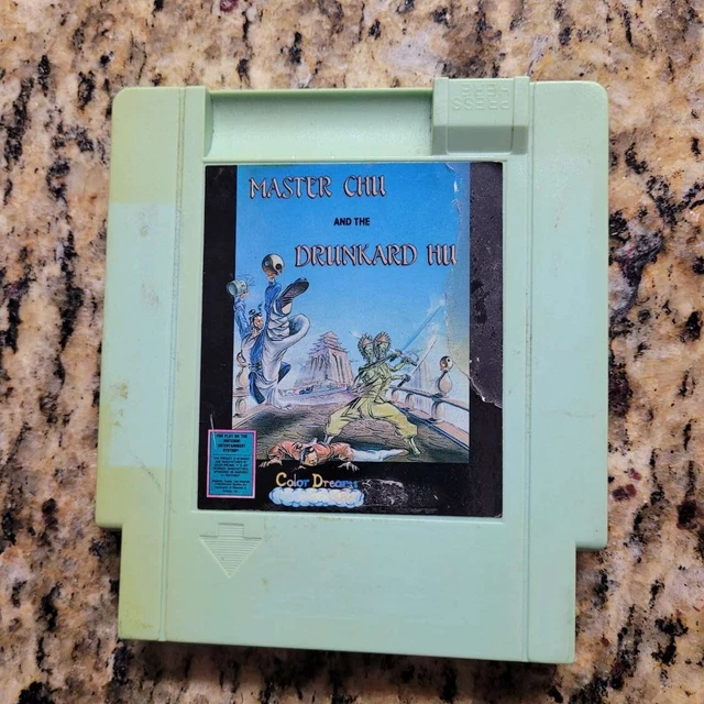 MASTER CHU AND The Drunkard Hu Nintendo NES testé, fonctionne ...